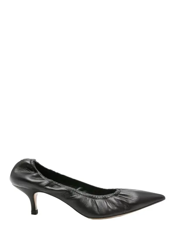 P.a.r.o.s.h Kitten-heel Pointed Pumps - Black