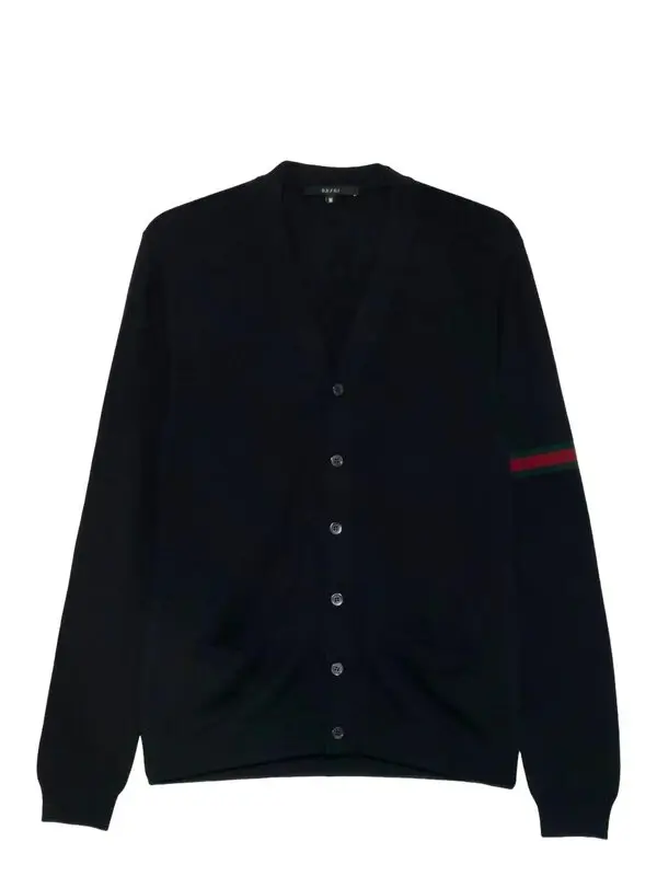 Gucci Button-fastening Cardigan - Blue