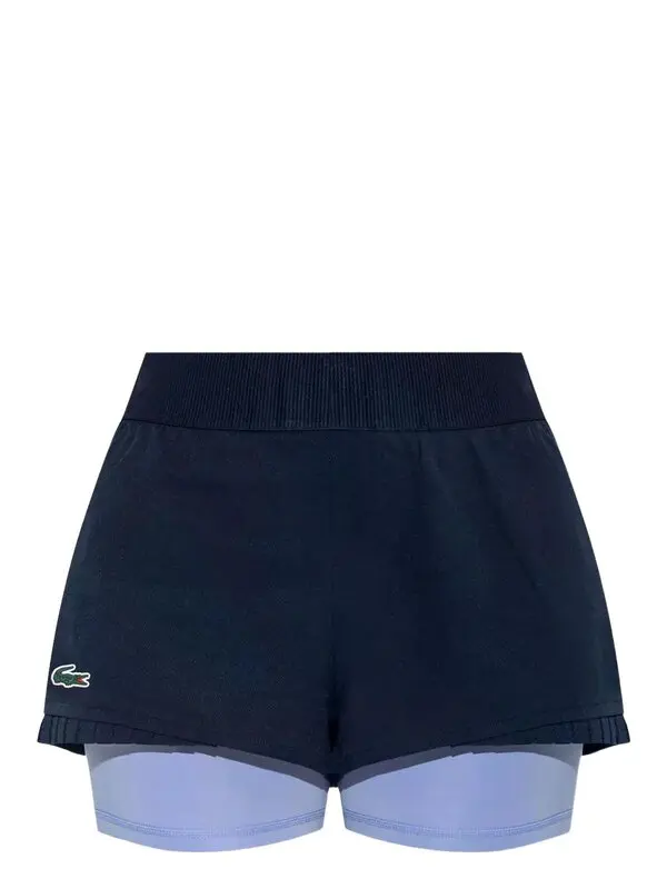 Lacoste Layered Shorts - Blue
