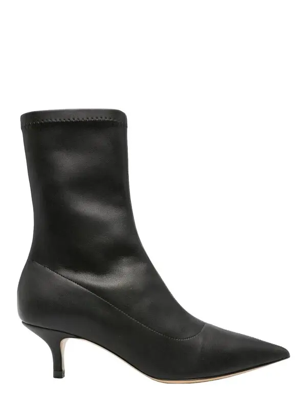 P.a.r.o.s.h Pointed-toe Sock Boots - Black