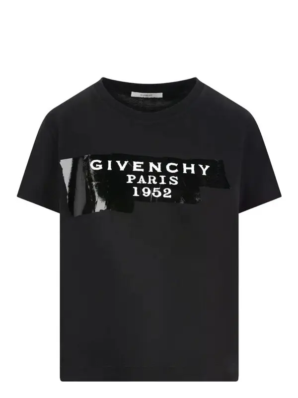 Givenchy Logo-print Cotton T-shirt - Black