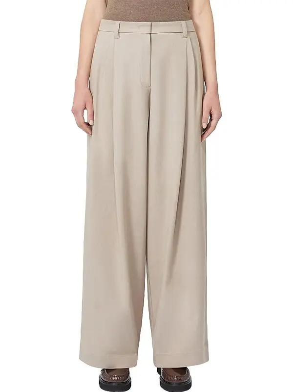 Max Mara Omero Trousers - Natural