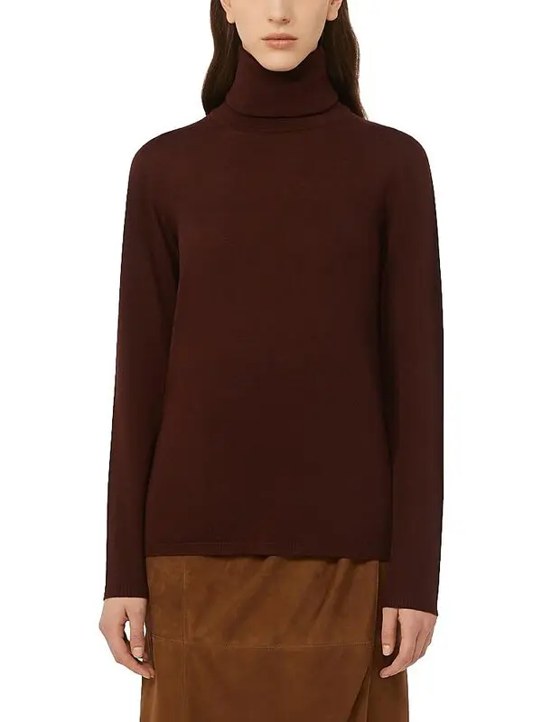 Max Mara Saluto Wool Sweater - Cherry
