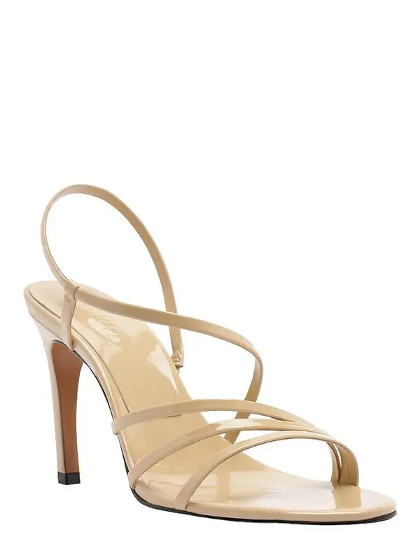 Schutz Annie Strappy Sandals - Buff Beige
