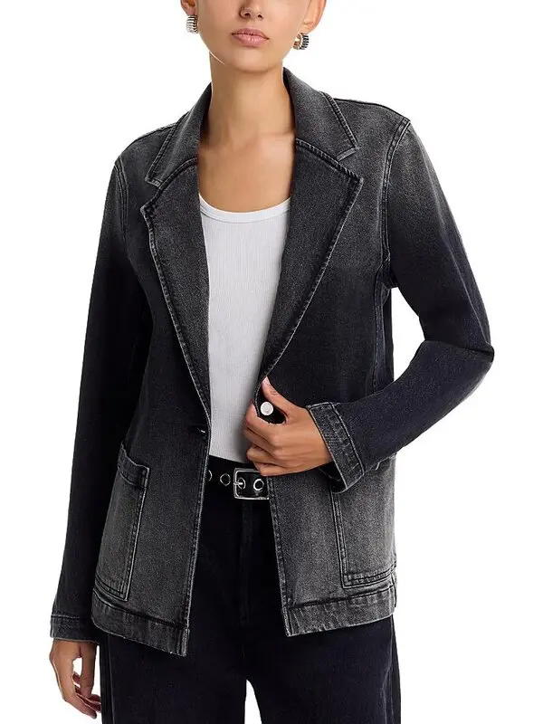 Kobi Halperin Langston One-button Jacket - Washed Black