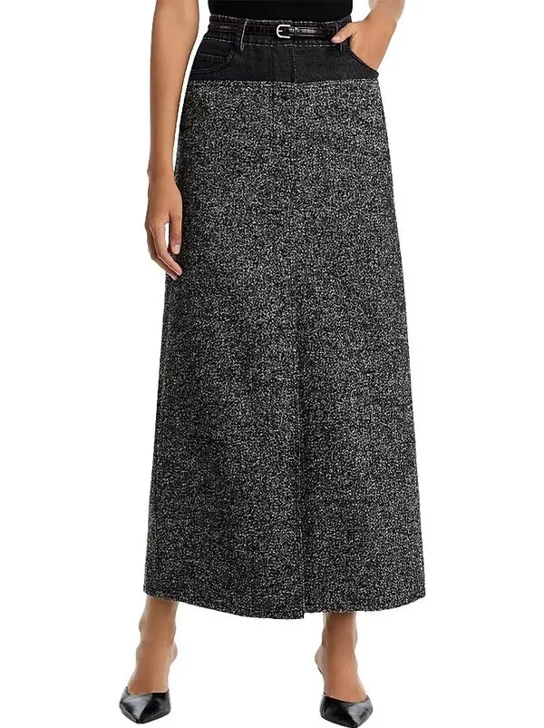 Kobi Halperin Waylon Maxi Skirt - Black Multi
