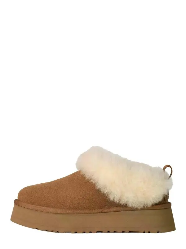 UGG Platform Suede Mules - Brown