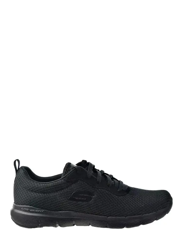 Sketchers Lace-up Sneakers - Black