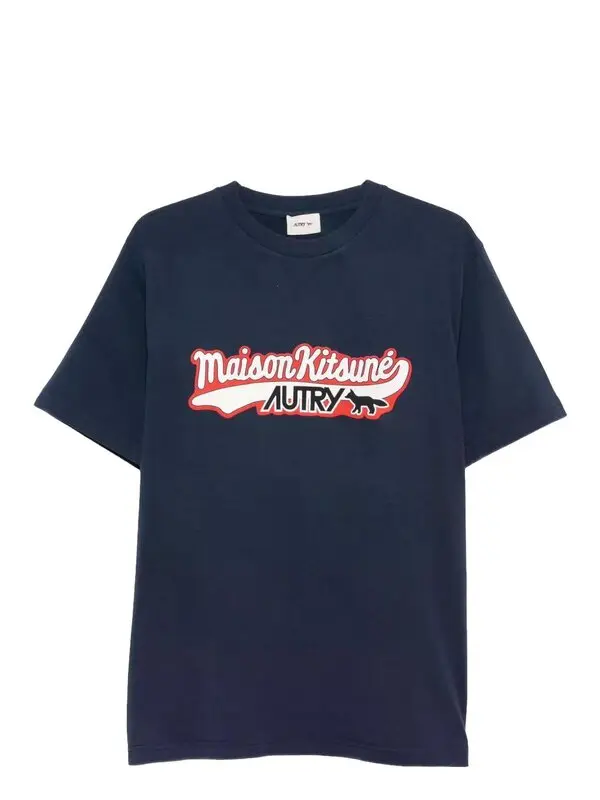 AUTRY Graphic-print T-shirt - Blue