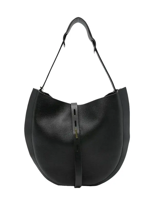 MINOBOSSI Liz Textured Shoulder Bag - Black