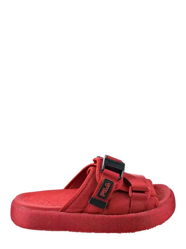 FILA Atlas Buckle-strap Slide - Red