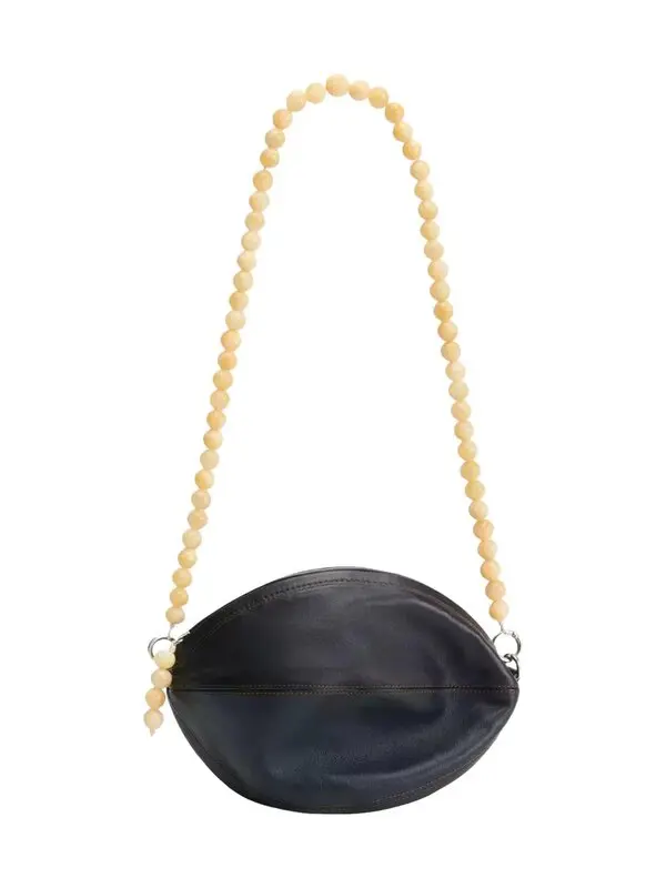 LEMAIRE Balloon-shape Shoulder Bag - Black