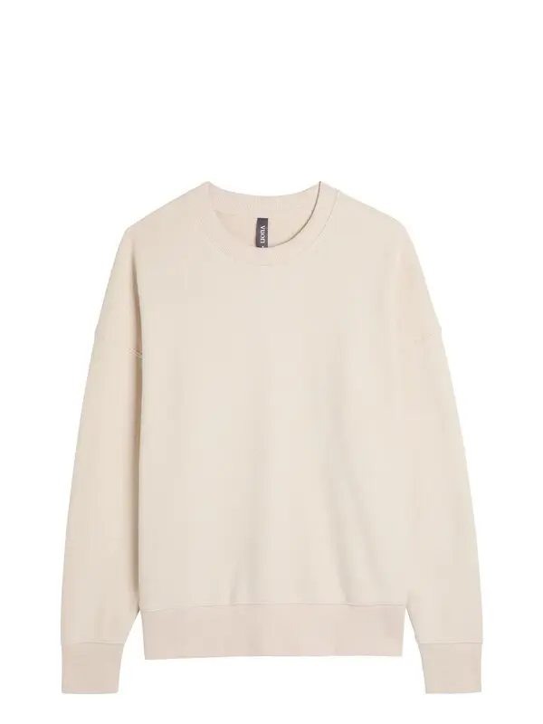 Vuori Cotton-blend Sweatshirt - Beige