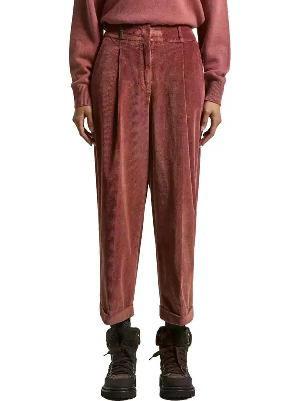 Peserico Corduroy Trousers - Red
