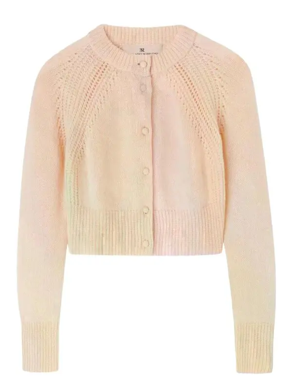 Ermanno Scervino Button-detailed Cashmere Cardigan - Pink