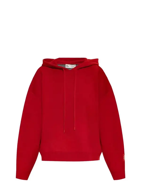 Tory Burch Knitted Hoodie - Red