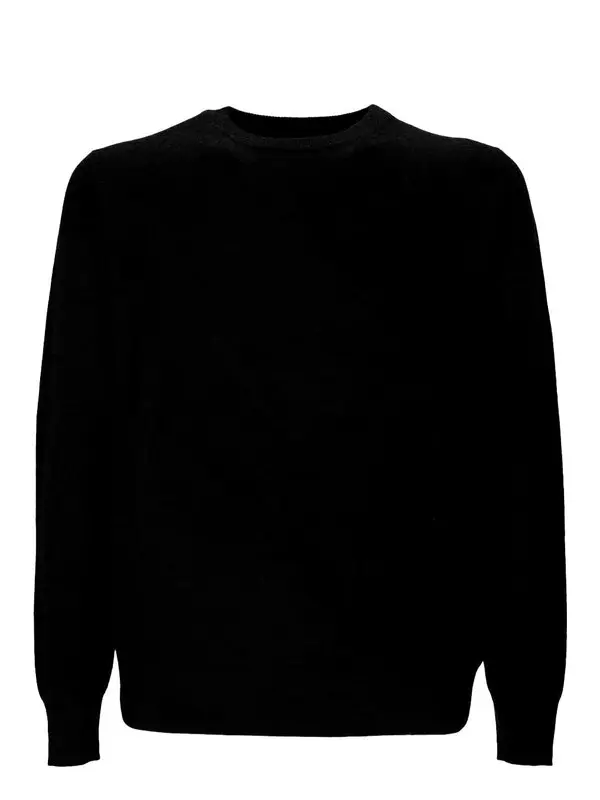 Altea Crew-neck Long Sleeve Sweater - Black