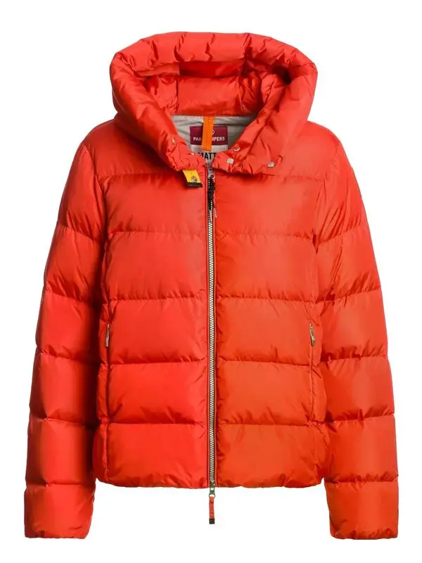 PARAJUMPERS Hooded Puffer Jacket - Red