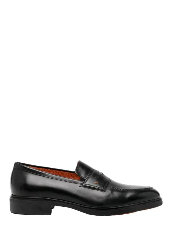 Santoni Easy Loafers - Black