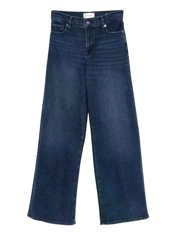 FRAME Le Slim Palazzo Jeans - Blue