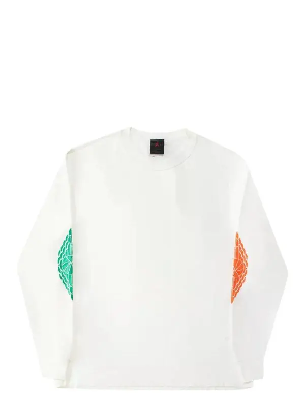 Nike Rare Air Elbow-patch Long-sleeve T-shirt - White