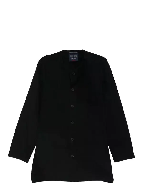 Yohji Yamamoto Buttoned-up Cardigan - Black