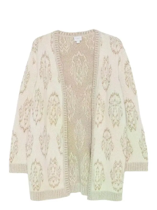 Giambattista Valli Geometric-pattern Cardigan - Neutrals
