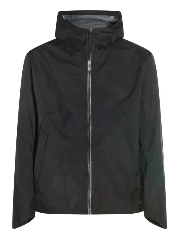Arc'teryx Hooded Zip-front Jacket - Black