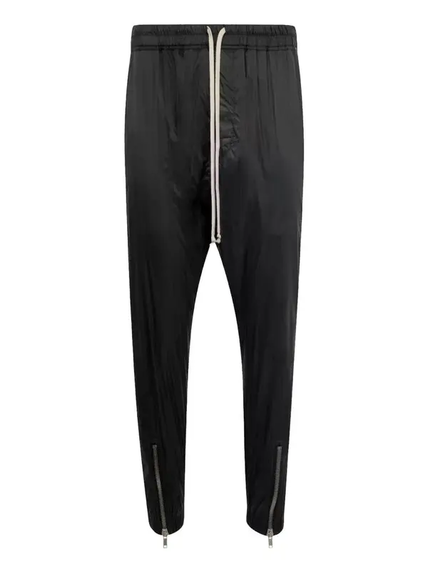 Rick Owens Drawstring-cuff Trousers - Black