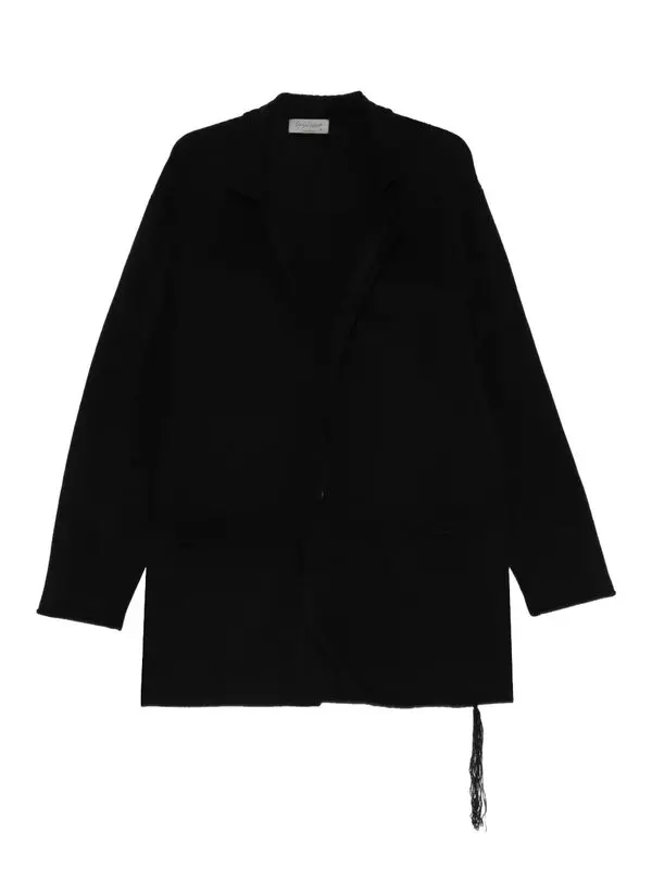Yohji Yamamoto Wool Cardigan - Black