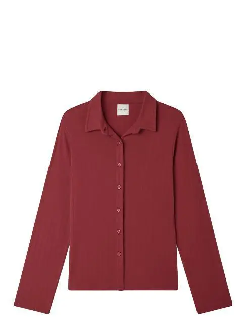 VIR VITA Eloise Cardigan - Sun Dried Tomato