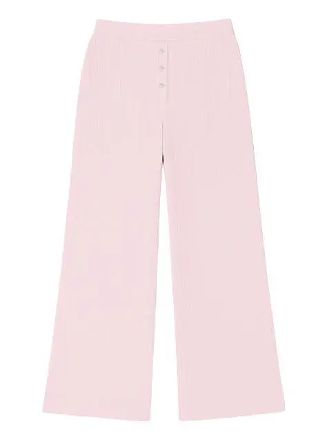 VIR VITA Pointelle Lounge Pant - Blossom