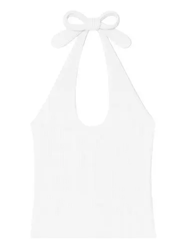 VIR VITA Pauline Halter Top - Coconut