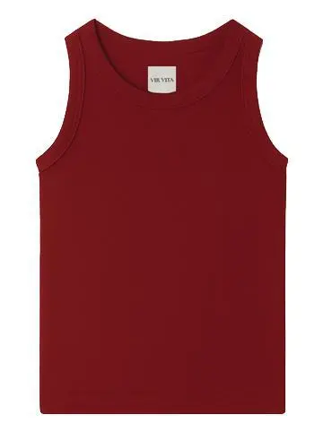 VIR VITA Lucia Racerback Tank - Sun Dried Tomato