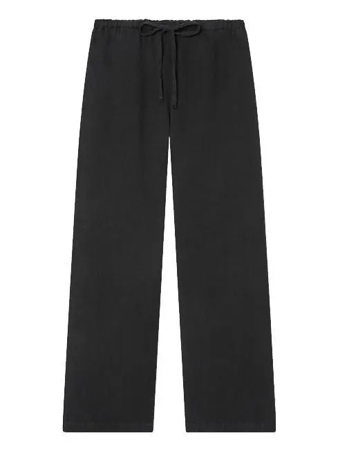 VIR VITA Delphine Linen Pant - Black