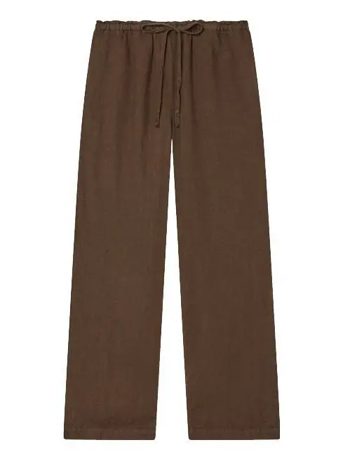 VIR VITA Delphine Linen Pant - Chesnut
