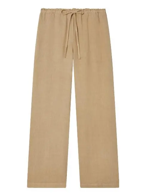 VIR VITA Delphine Linen Pant - Toffee