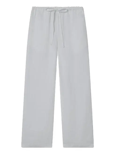 VIR VITA Delphine Linen Pant - White