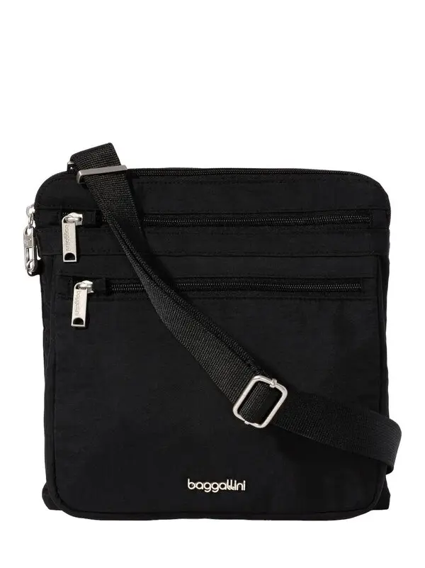 BAGGALLINI Securtex Anti-theft Crossbody Bag - Black