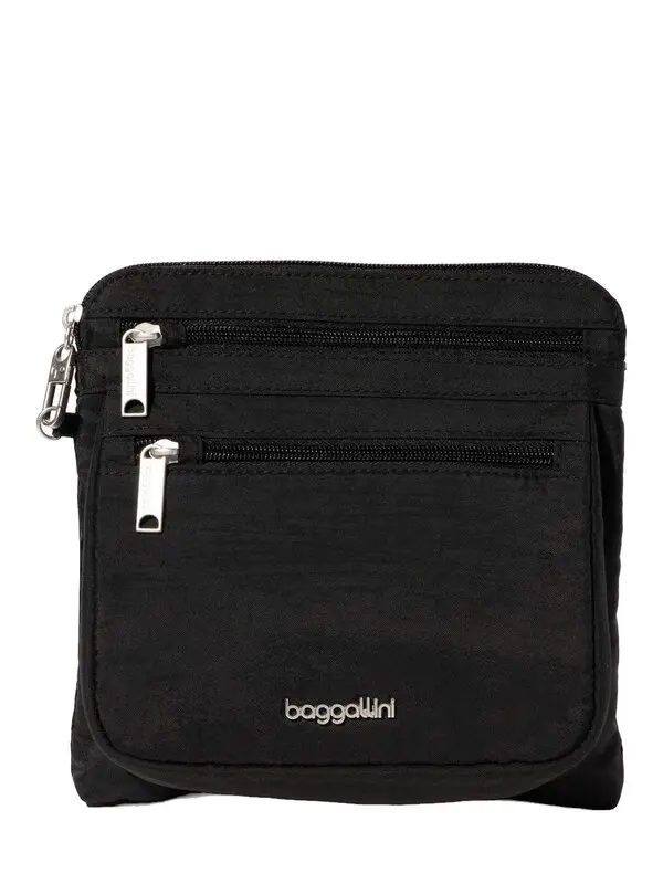 BAGGALLINI Securtex Anti-theft Crossbody Bag - Black