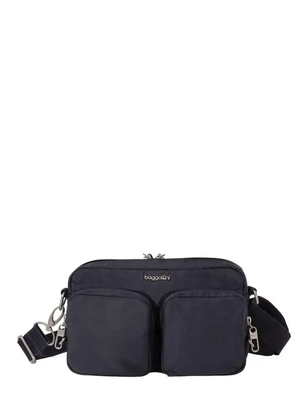 BAGGALLINI Securtex Anti-theft Treasure Crossbody Bag - French Navy