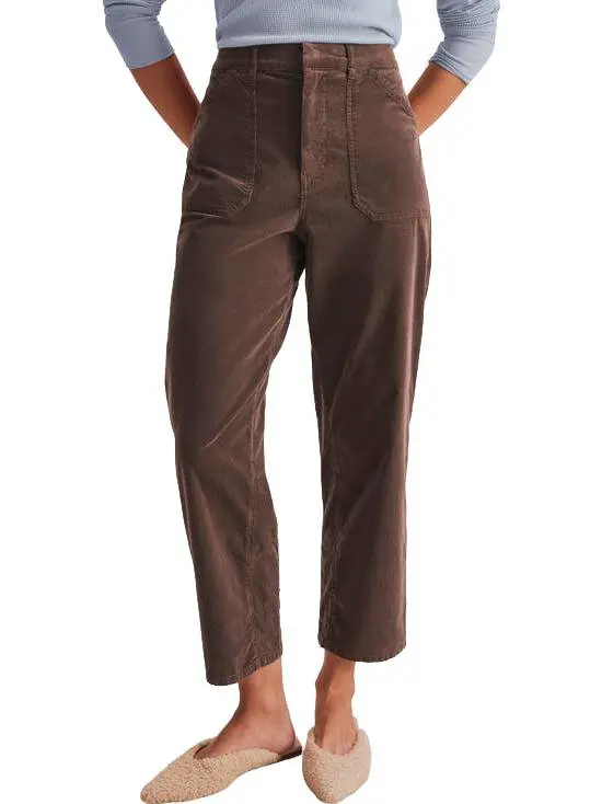 Splendid Carissa Corduroy Pants - Java Brown