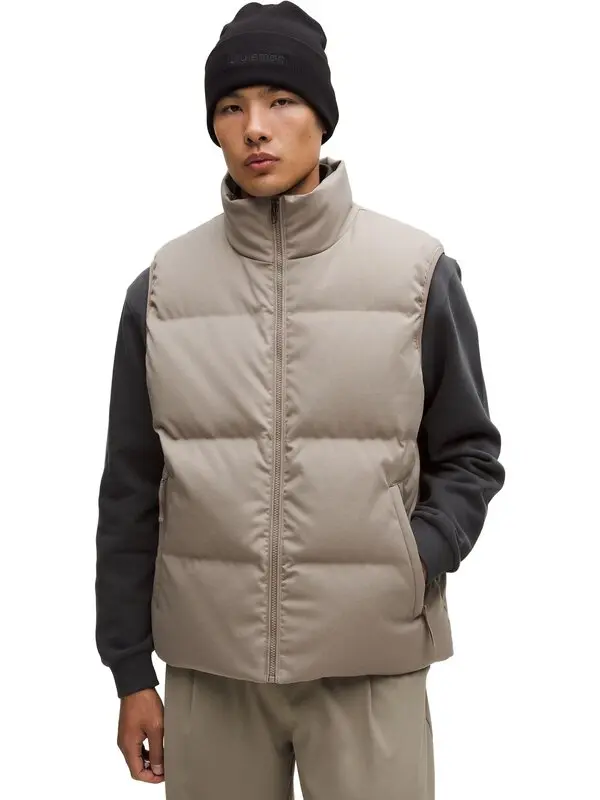 Lululemon Always Down Puffer Vest - Warm Ash Grey