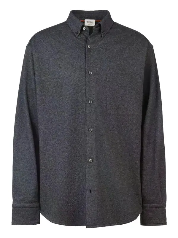 TOD'S Button-down Shirt - Grey