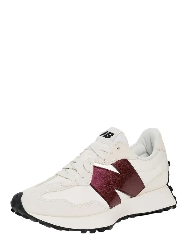 NEW BALANCE 327 Lace-up Sneakers - White/red