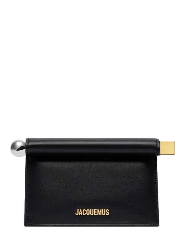 Jacquemus The Small Rond Carré Clutch - Black