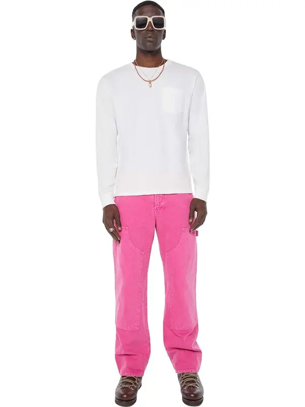 MOTHER The Big Shot Carpenter Jeans - Pink