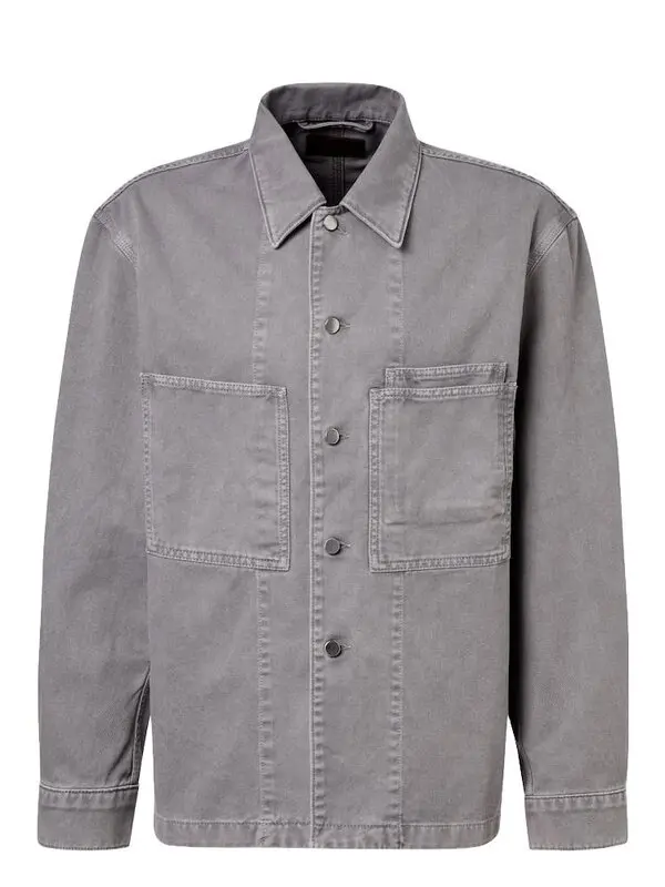 LEMAIRE Workwear Denim Overshirt - Grey