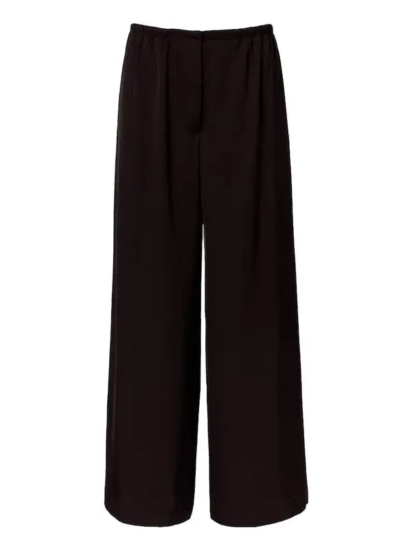 Proenza Schouler White Label Meadow Twill Wide-leg Pants - Brown