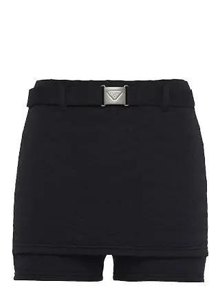Prada Jacquard Shorts - Black